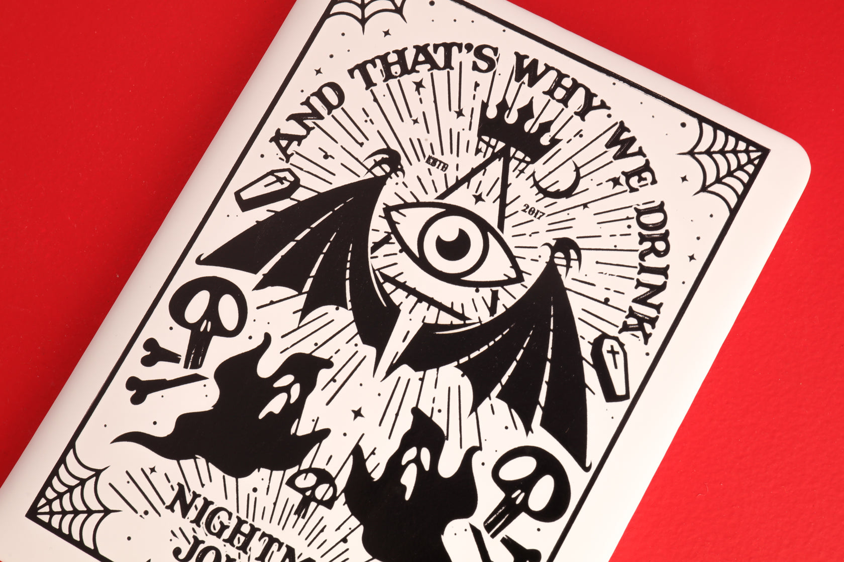 Nightmare Journal (White) – And That's Why We Drink